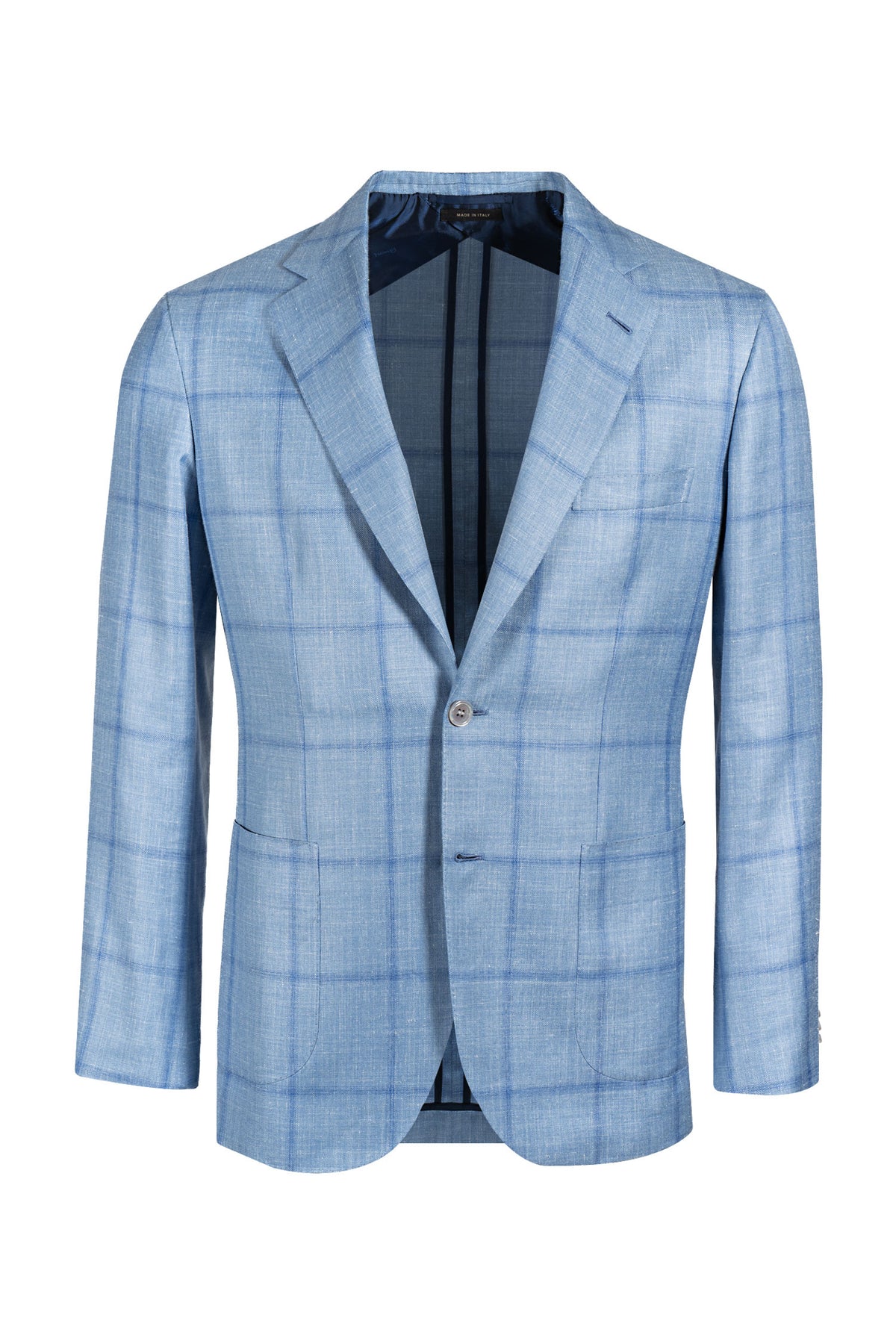 BRIONI Blue Check Jacket — Mitchell Ogilvie