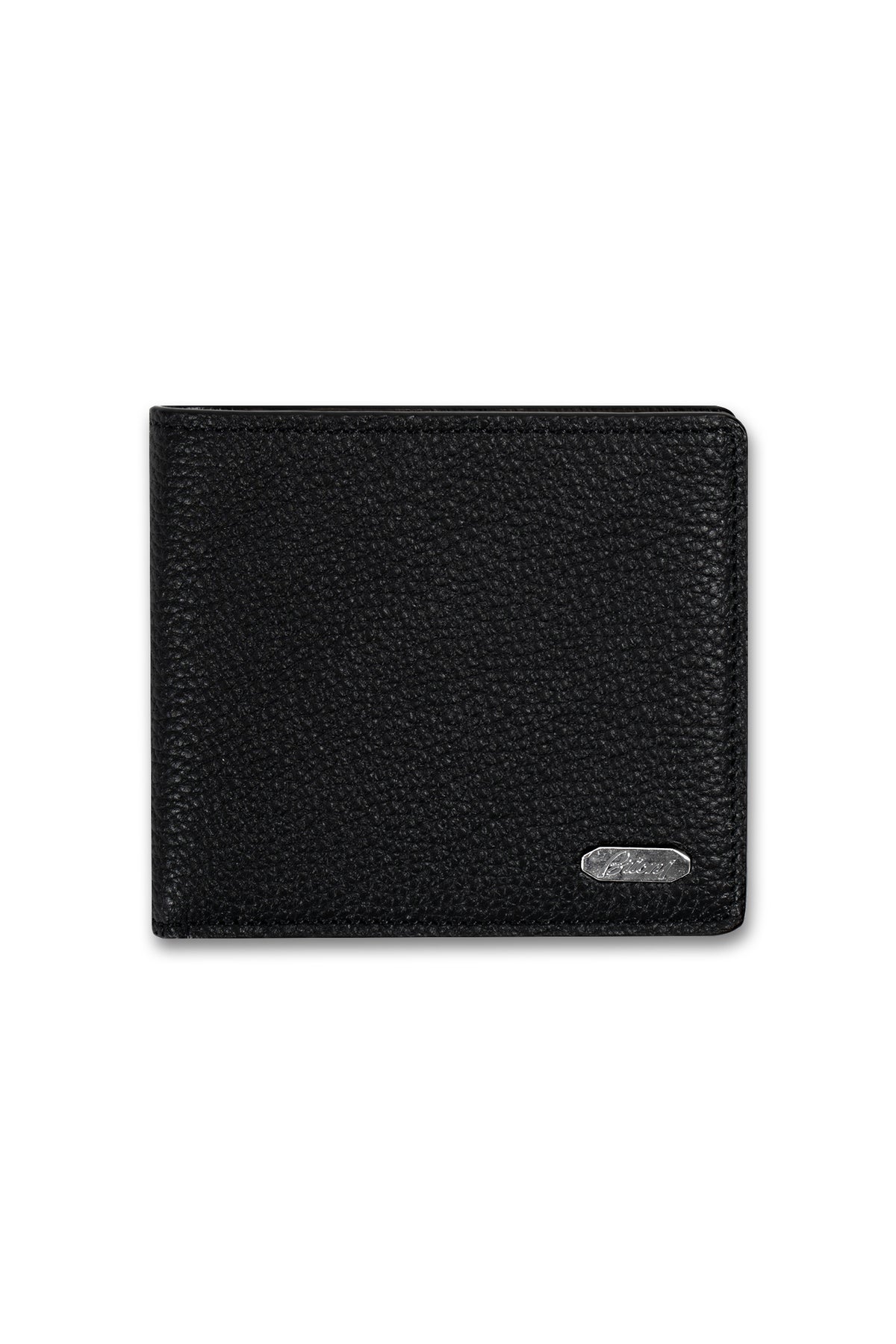 BRIONI | Bi-Fold Calfskin Wallet | Black — Mitchell Ogilvie