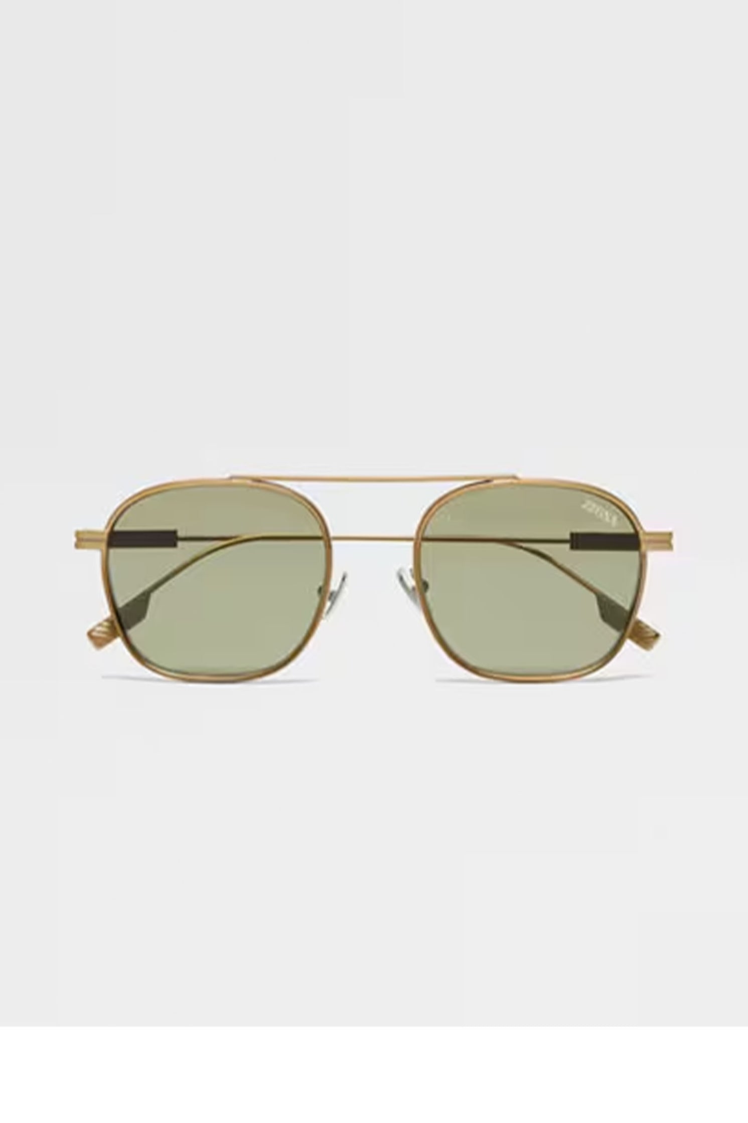 ZEGNA Brushed Gold Metal EZ 0290 35N Sunglasses — Mitchell Ogilvie